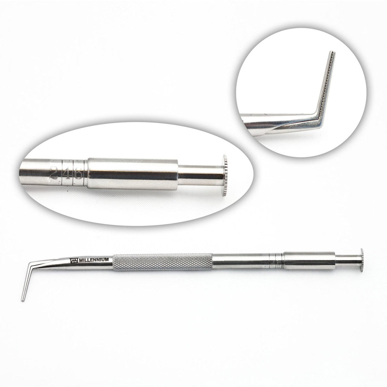 APT Muscle Clamp adjustable grooved blade – Surgical Republic