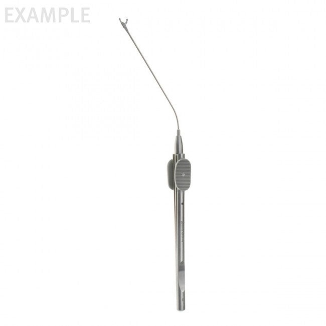 Micro Cup Forceps 1mm cup squeeze handle curved up – Surgical Republic